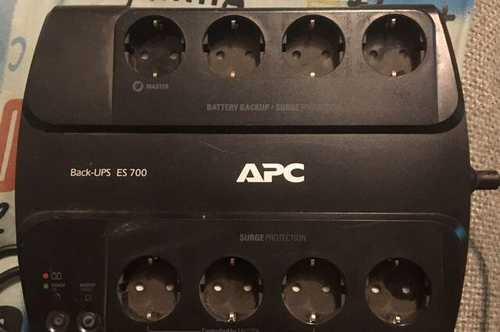 Ибп APC back-UPS ES BE700G-RS источник питания