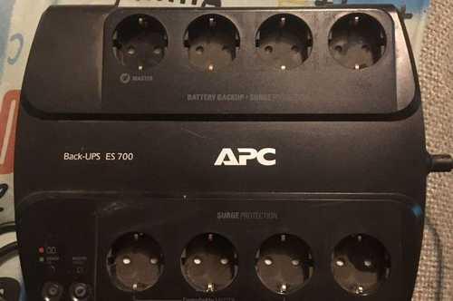 Ибп APC back-UPS ES BE700G-RS источник питания