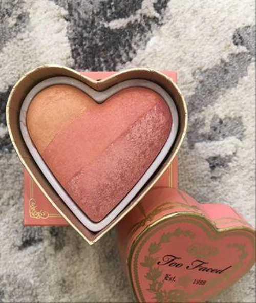 Too faced румяна Sweethearts