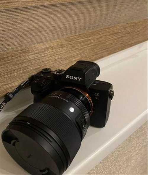 Беззеркальный фотоаппарат sony