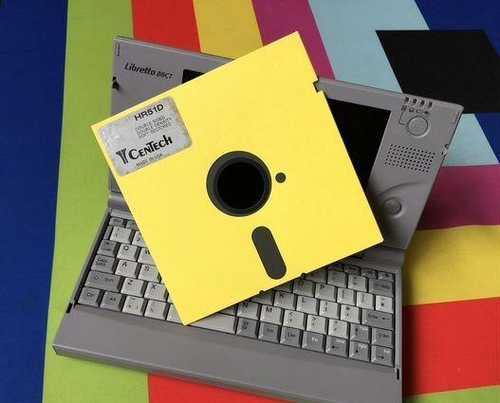 Ноутбук Toshiba Libretto 50CT, 1997 винтаж ретро