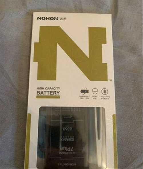 Новый Аккумулятор Nohon iphone7 plus