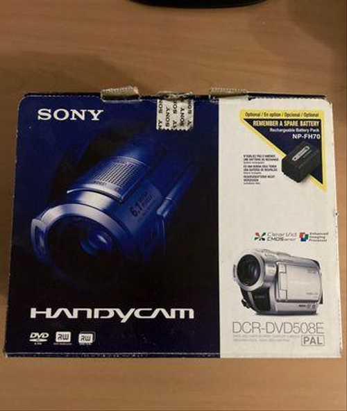 Цифровая видеокамера Sony dcr-dvd508e