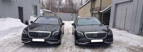 Maybach S Class X 222 переделка в рестайлинг