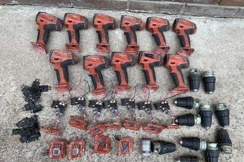 Шуруповерты hilti sf 2-a на запчасти 11 штук