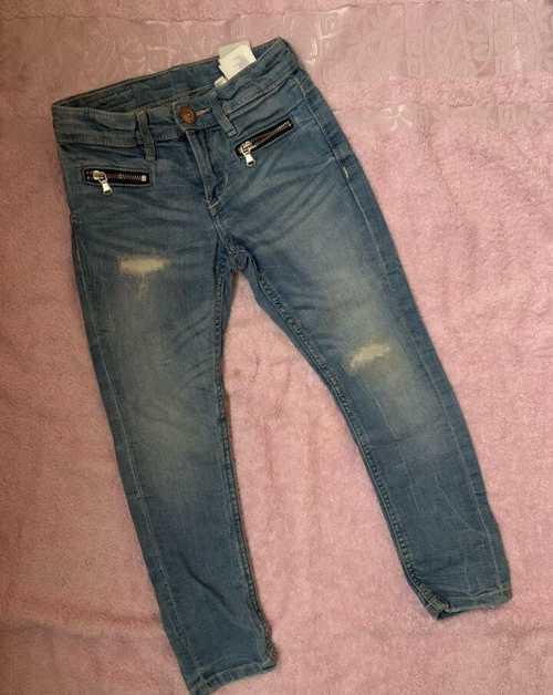 Джинсы denim h&m 110