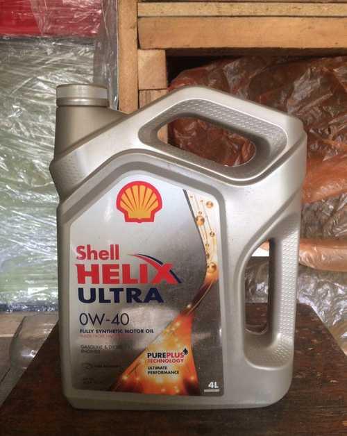 Shell helix ultra 0w-40 4л