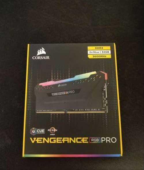 Corsair Vengeance RGB Pro 32GB (2x16GB) DDR4 3600