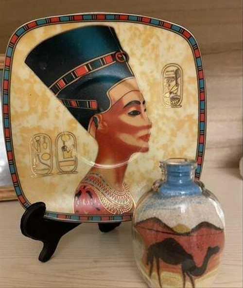 Тарелка декоративная / сувенир Египет