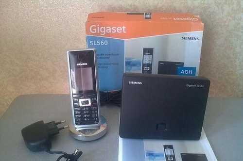 Телефон dect siemens Gigaset SL560