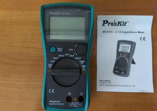 Измеритель емкости ProsKit MT-5110 RLC