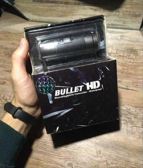 Водонепроницаемая экшн камера bullet HD