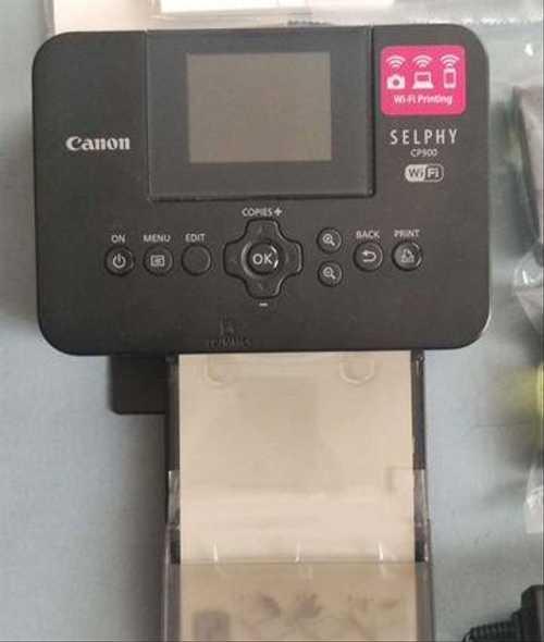Принтер canon selphy cp900