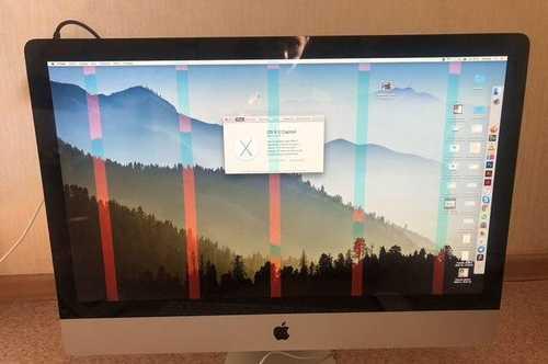 Моноблок apple iMac 27, 2009 год на запчасти