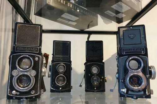 Rolleiflex коллекция фотоаппаратов