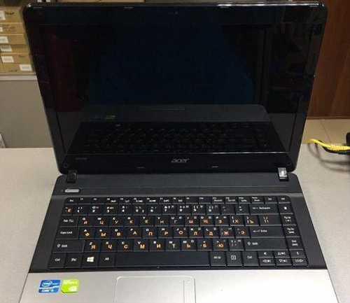 Ноутбук 14" Acer (Core i5/4гб/500гб/Windows7)