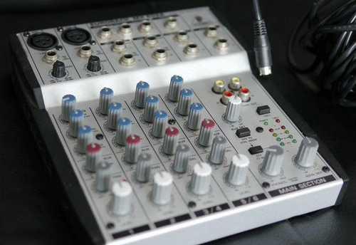 Микшерный пульт Behringer MX 602A компакт микшер