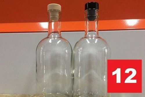 12 бутылок Домашняя 0,5л с пробкой+сетка, доставка