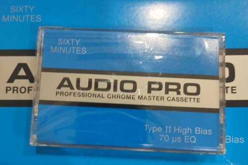 Аудиокассеты новые Audio Pro C-60 Type 2 хром
