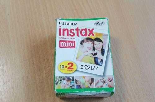 Fujifilm instax mini картридж