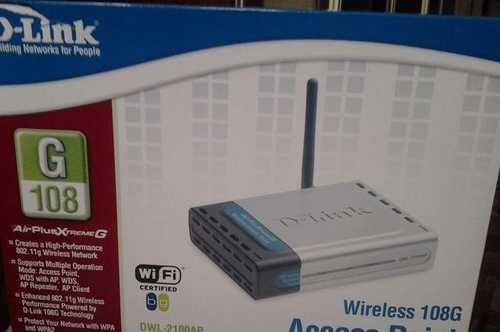 D-link DWL-2100AP Wireless 108G Access Point | Festima.Ru - Мониторинг ...