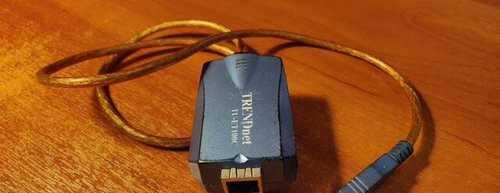 Сетевой Адаптер USB to LAN Trendnet tu-et100c