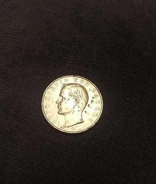 Серебряная монета 1913 года 3 марки