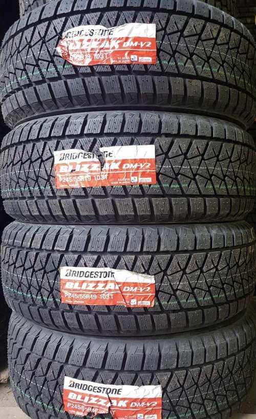 Новые шины 245/55R19 bridgestone Blizzak DM-V2