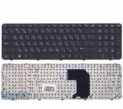 Клавиатура для ноутбука HP G7-2000 черная c рамкой