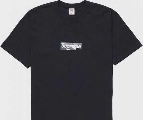 Supreme Emilio Pucci Box Logo Tee Black/Black