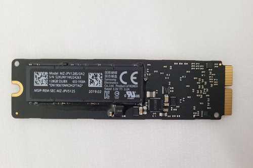 Оригинальный SSD 128 Gb для MacBook MZ-JPV128S/0A2