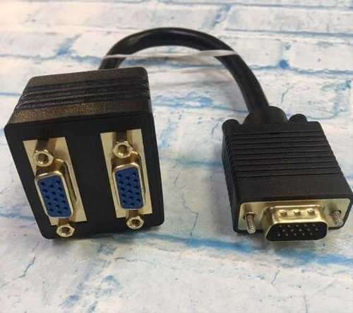 Адаптер разветвитель VGA 2 порта Cablexpert