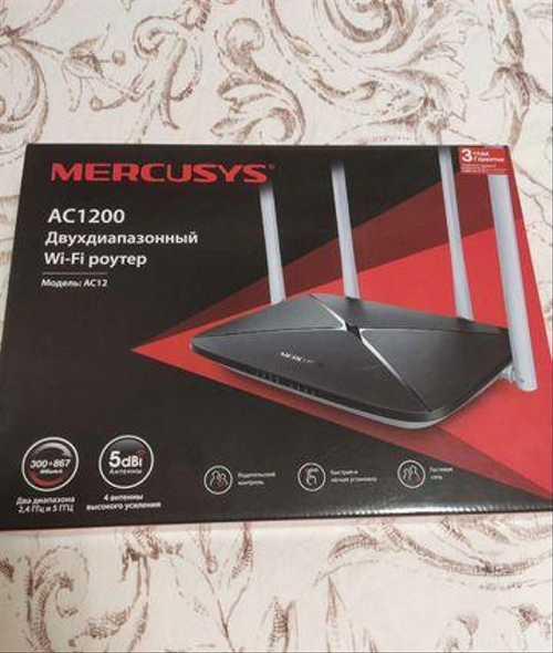 Настройка роутера mercusys ac1200