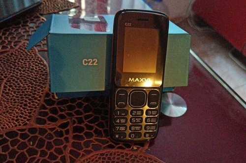 Новый телефон Maxvi C22