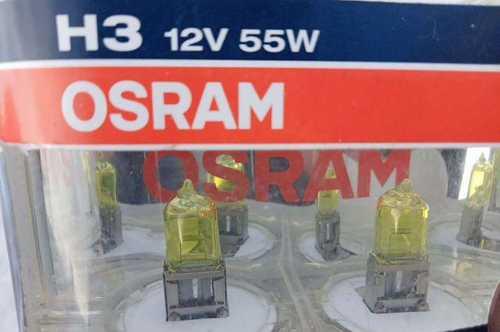 Желтая лампа H3 FOG Breaker osram