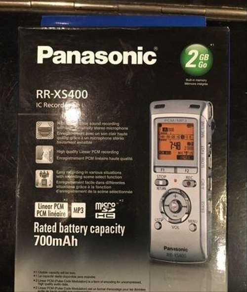 Диктофон Panasonic RR-XS400