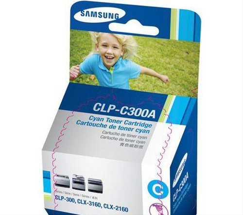 Картридж samsung CLP-C300A