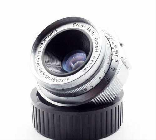 Leica Leitz Summaron 3.5/35. Байонет M на Leica M