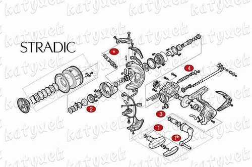 Комплект для тюнинга Shimano 19 Stradic