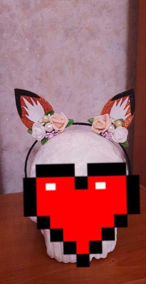 Ободок ушки лисы