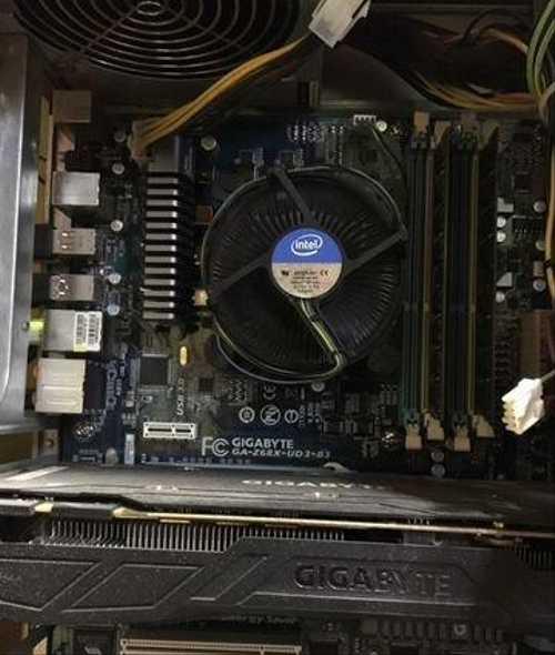 Процессор Intel Core i5 + материнская плата Z68