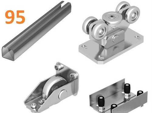 Комплектующие для откатных ворот (№ 95) автоматика