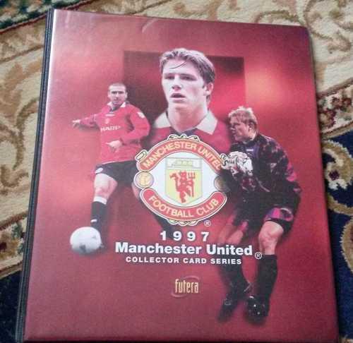 Биндер для коллекции карточек Man Utd 97 Futera