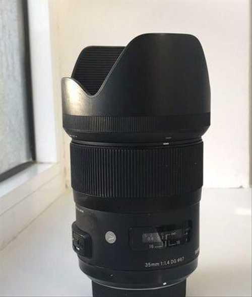 Sigma 35 mm f/1.4 art Nikon