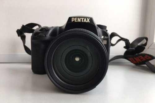 Зеркальный фотоаппарат Pentax K20D kit