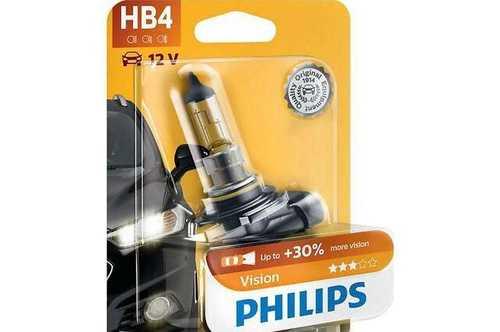 HB4 Лампа автомобильная philips Vision Premium P22