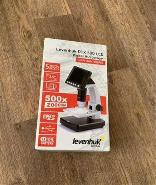 Микроскоп Levenhuk dtx 500 lcd