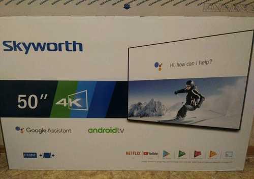 Новый телевизор Skyworth 50"