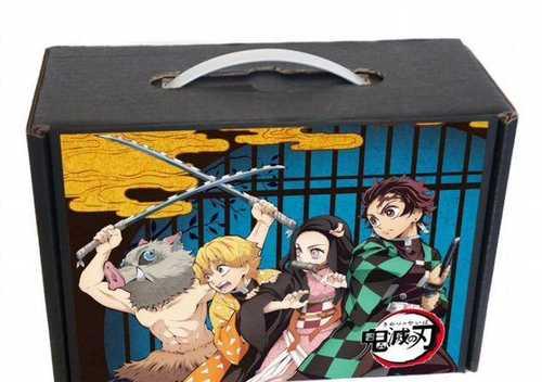 Подарок парню девушке Kimetsu no Yaiba Аниме Бокс