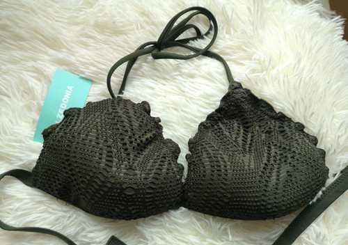 Купальник Calzedonia (верх) цвет хаки